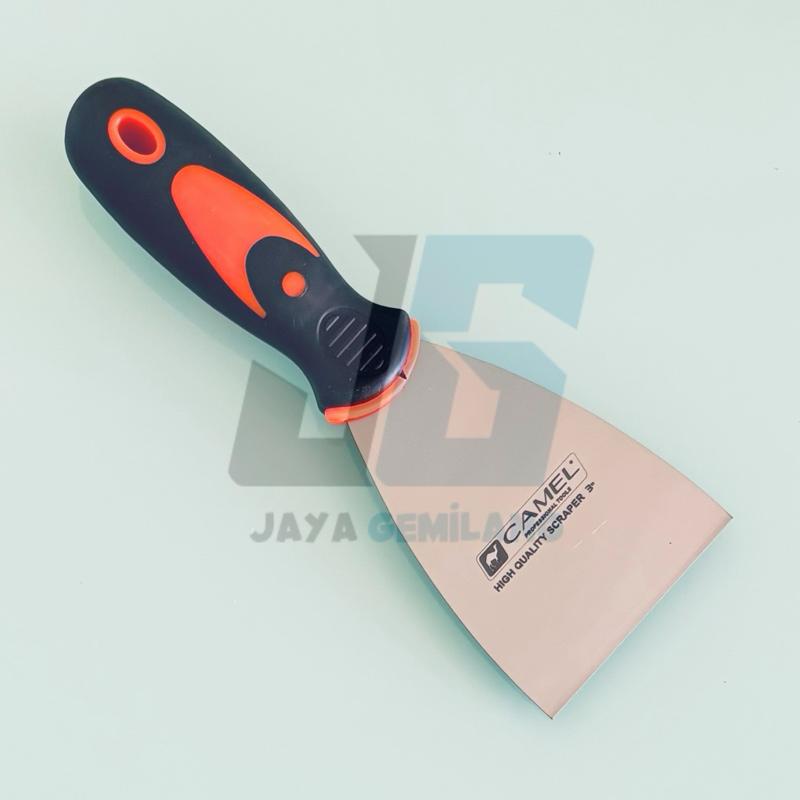 CAMEL Scraper 2" 3" Inch Kape Besi Stainless Gagang Fiber 5cm 7cm untuk ...