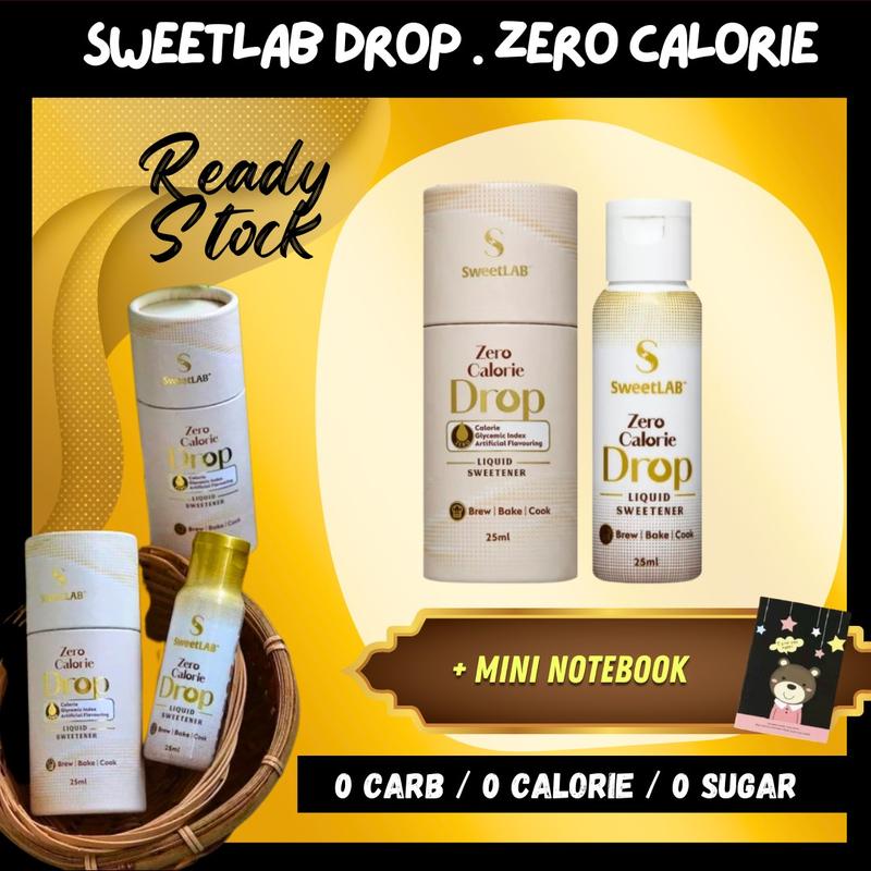 SwetLAB drop sweetener pemanis Food - TikTok Shop Malaysia