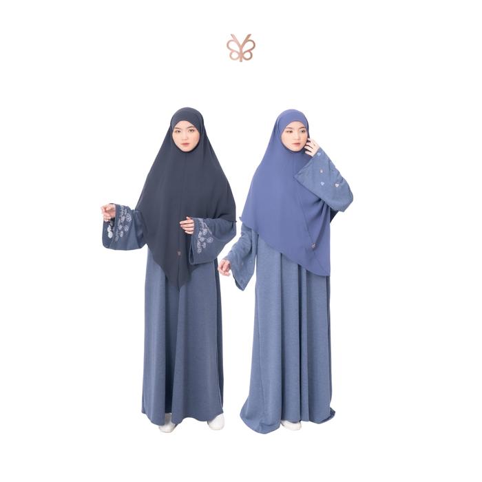 Promo Bloom Abaya by Yoora Sarah - Love Denim, L - Kab. Subang - Yoora ...