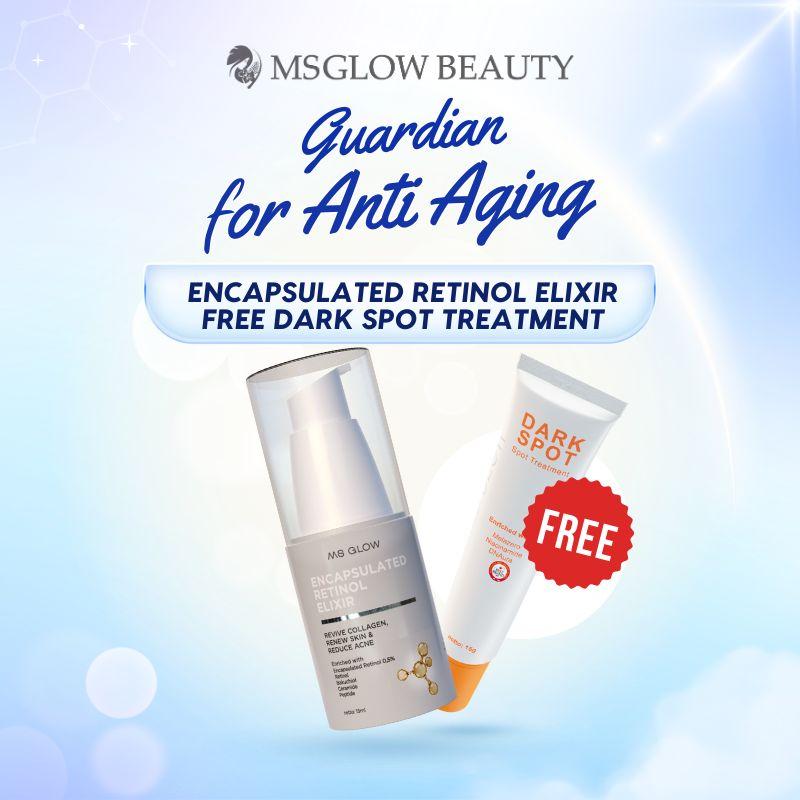 [MS Glow X Yolo Ine] ENCAPSULATED RETINOL ELIXIR FREE DARK SPOT - Shop ...