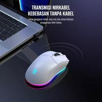 Jual GAMEN GM210W Mouse Gaming Wireless Rechargeable Type-C DPI 800 ...