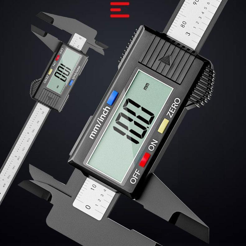 Caliper digital,Angkup Digital, Skrin Besar (0-150mm), Alat Pengukur ...