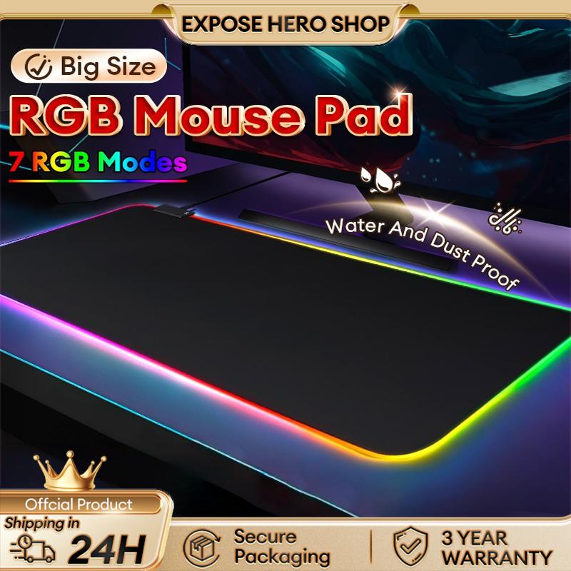EXPOSE Mouse Pad Colour Gaming Mousepad Large 30*80*2cm Computer ...