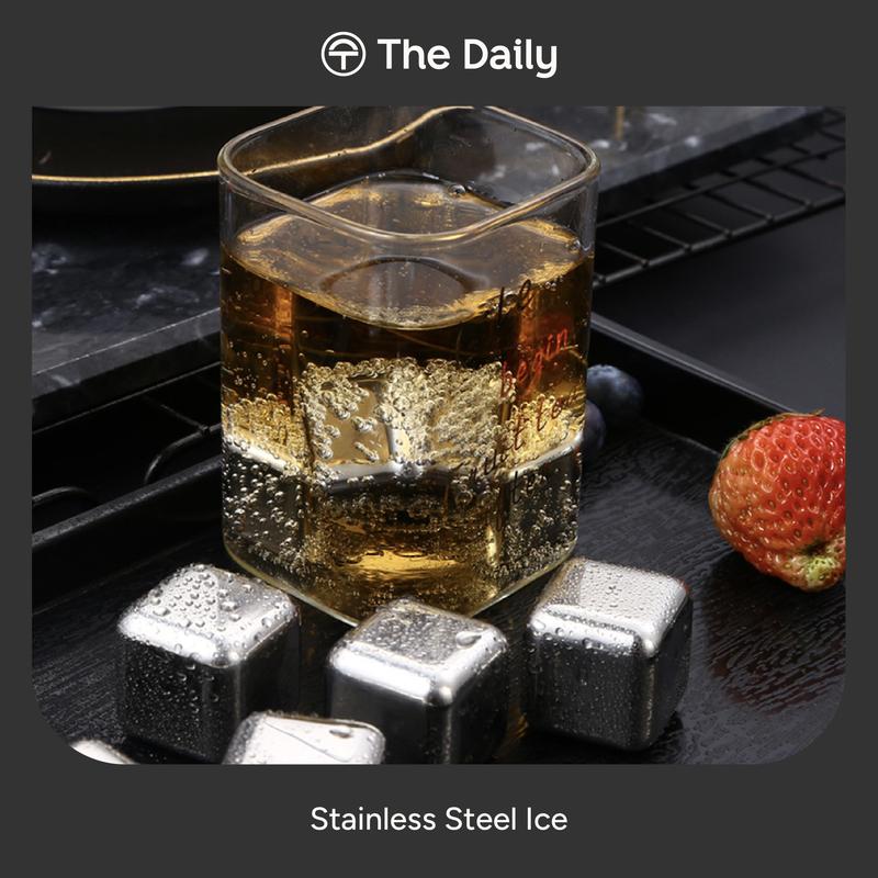Stainless Steel Ice Cubes Food Grade Reusable - Es Batu Tida - Shop ...