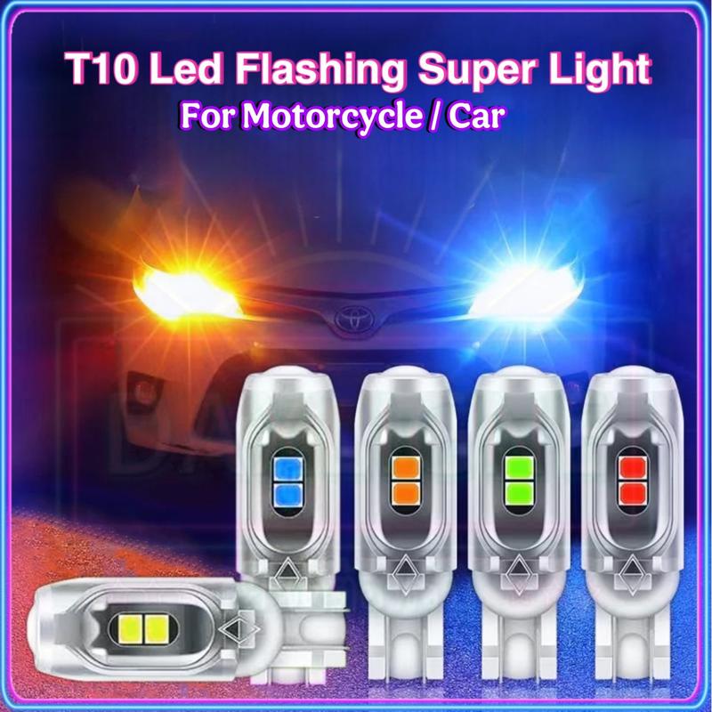 ALL Car Motorcycle W5W LED Flash Strobe Bulb Flashing Interior - TikTok ...