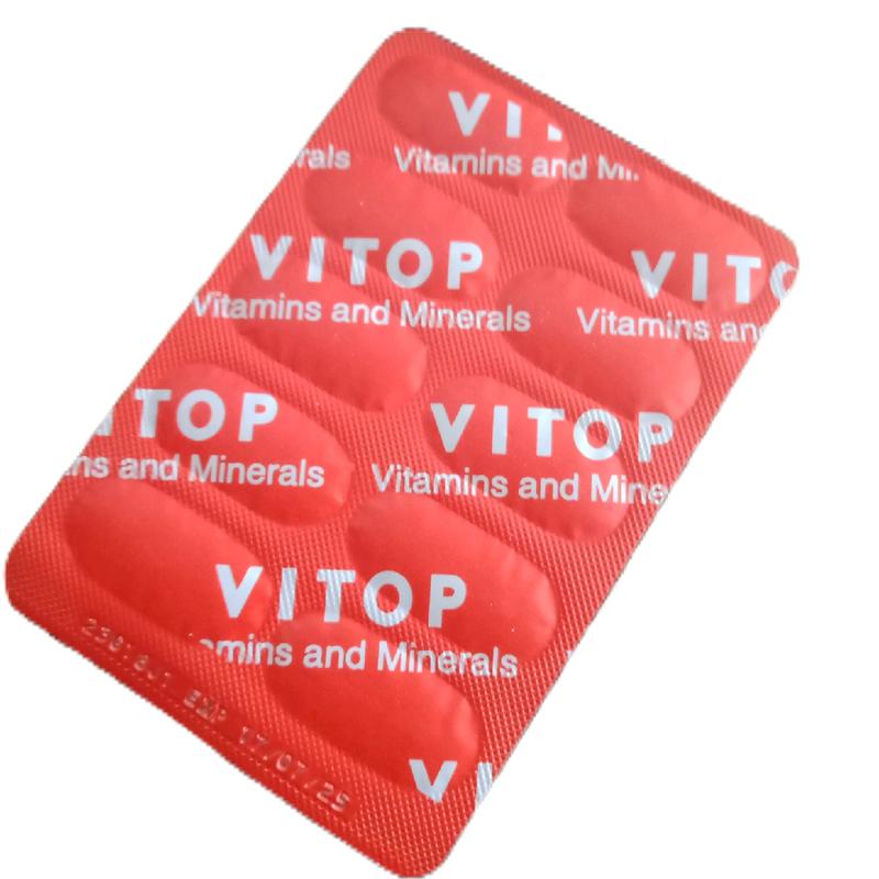 VITOP Thailand ayam laga vitamin mineral doping 5 kapsol - Shop | Tokopedia