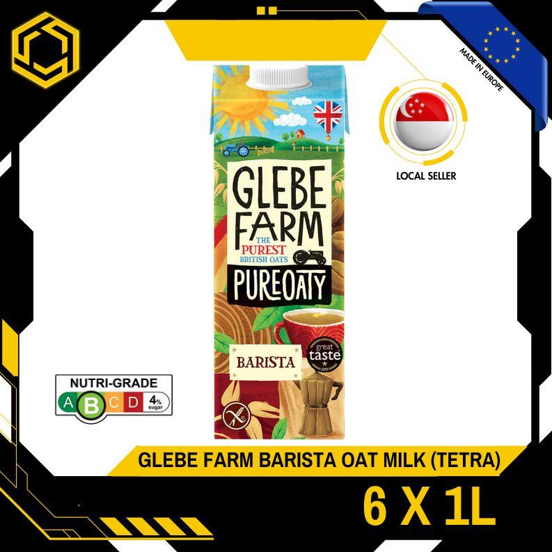 GLEBE FARM Barista Edition Oat Milk 1L X 6 (TETRA) - TikTok Shop Singapore