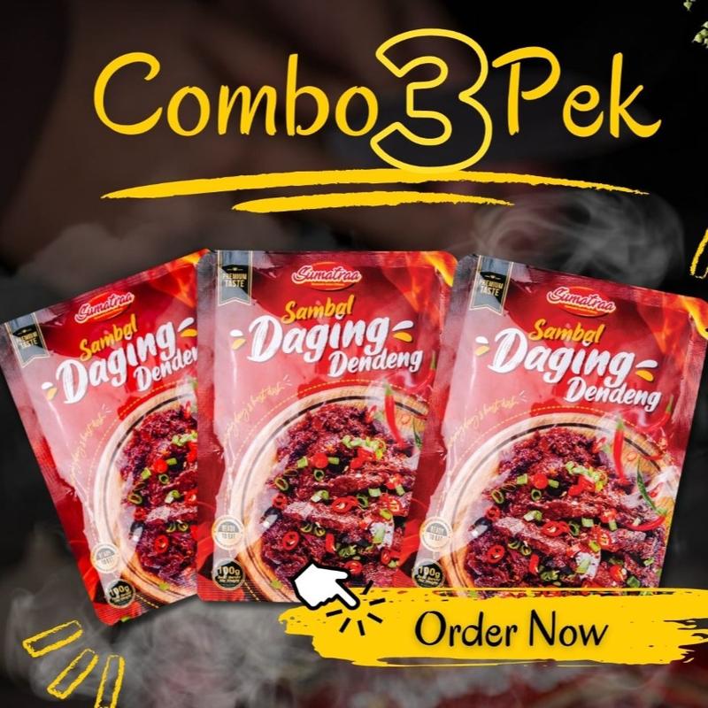 [COMBO 3 PEK] SUMATRAA DAGING DENDENG SUMATRA DENDENG SUMATERA - TikTok ...
