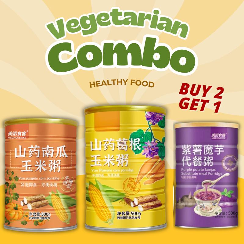 [Buy 2 Get 1] Instant Corn Porridge, Purple Potato Porridge, - TikTok ...