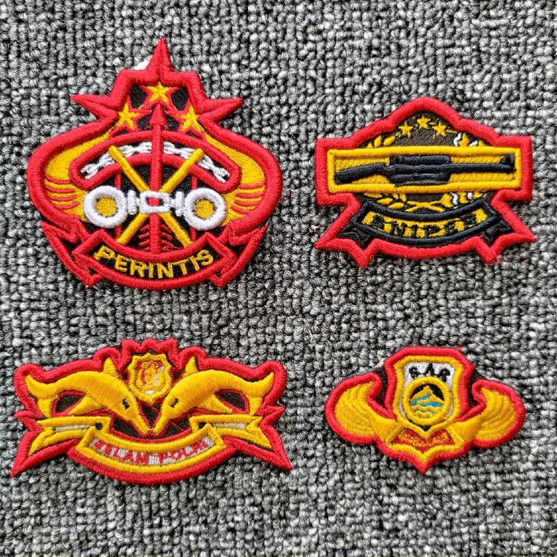 Wing dada Polri Bordir timbul harga satuan - Shop | Tokopedia