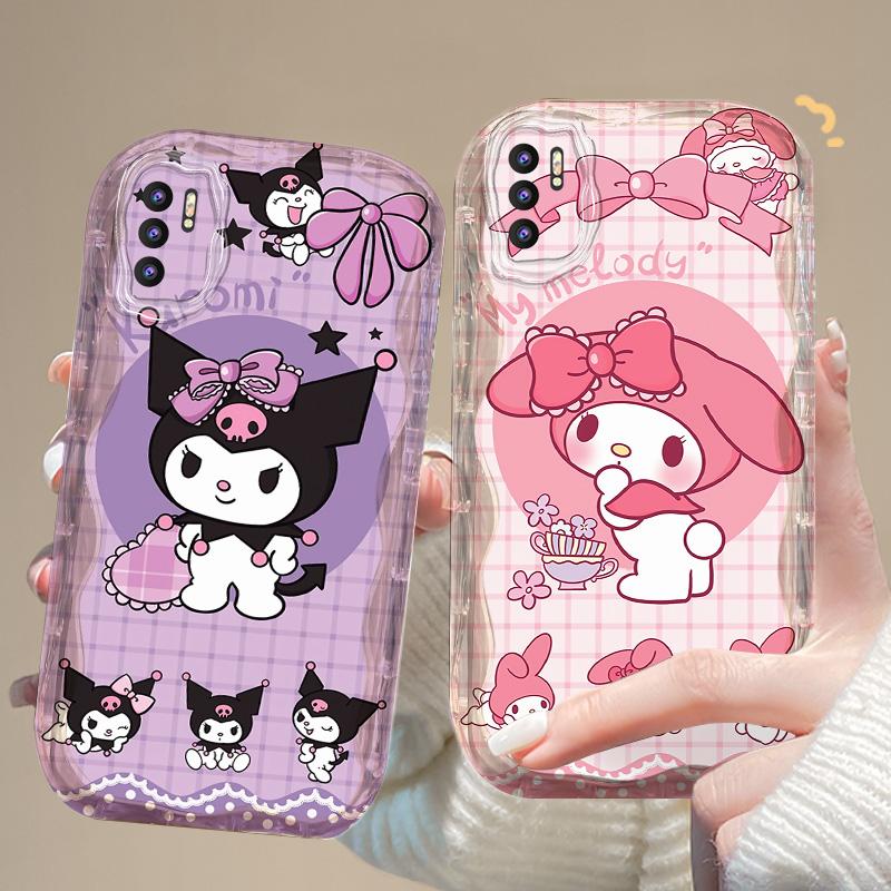 Sarung untuk OPPO A16, A16S, A54S, 4G, Melodi Kuromi Comel, telus ...