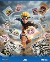 Promo [FREE GlFT] CARDMASTER NARUTO Starter Version CCG 1 Box 36 Packs ...