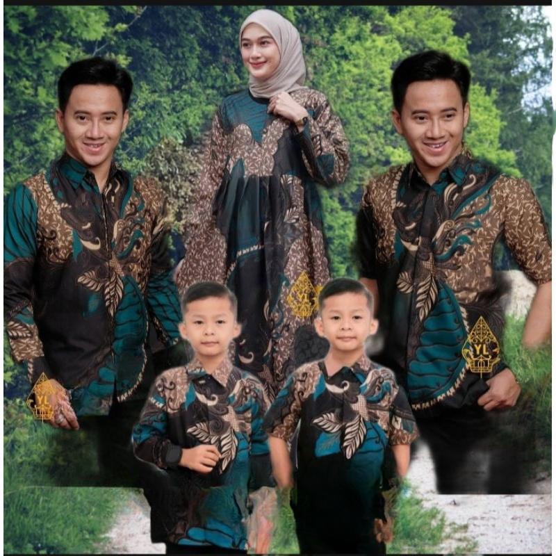 MOTIF SANGKURIANG HIJAU | BATIK COUPLE KELUARGA AYAH IBU DAN - Shop ...