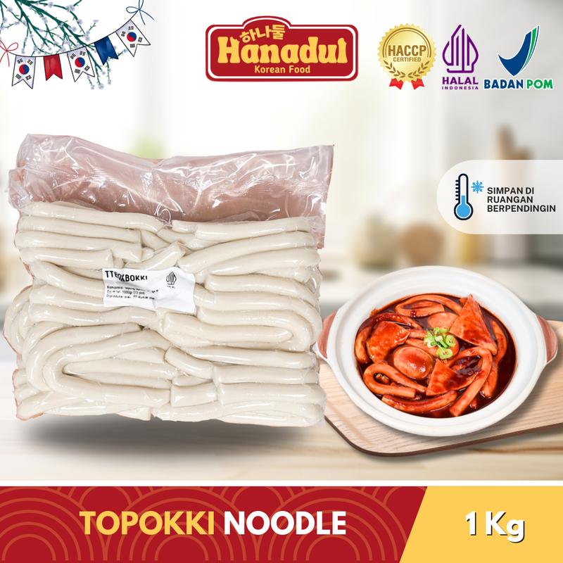 Tok Noodle 1kg/ Tteokbokki Noodle / Tteokpokki Noodle / Topokki Noodle ...