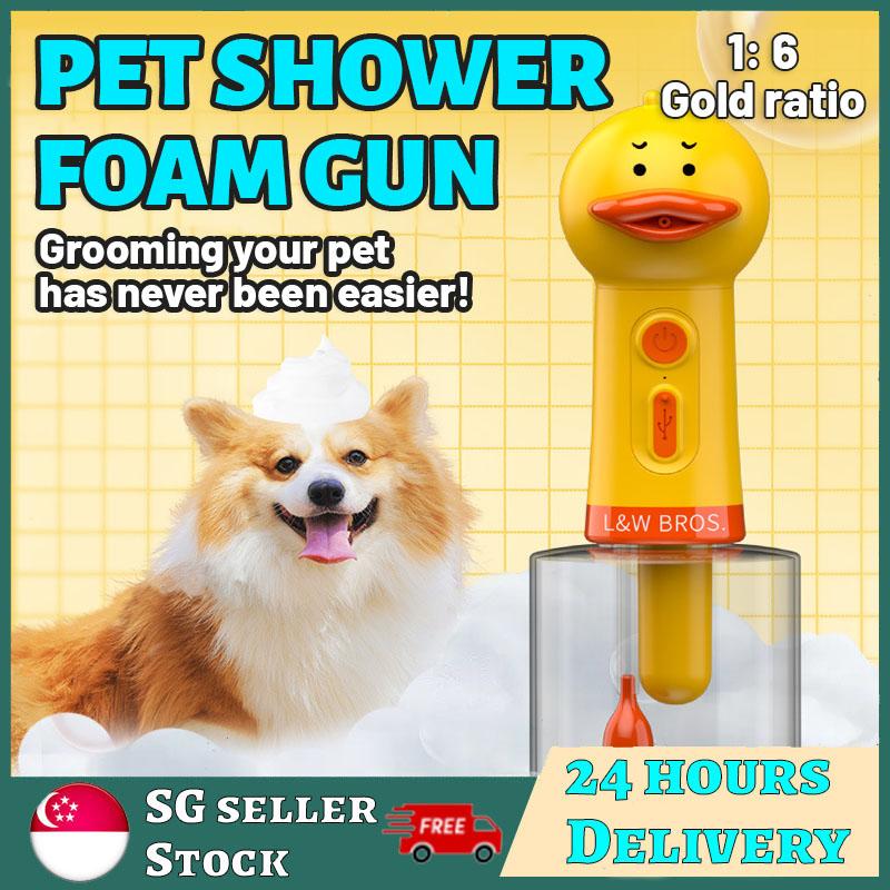 SG Seller StockPet Foam Spray Bottle Dog Soap Dispenser Shower - TikTok ...