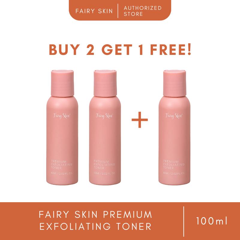 Fairy Skin Buy 2 Get 1 Upsized Toner 100ml Exfoliating and Hydrating ...