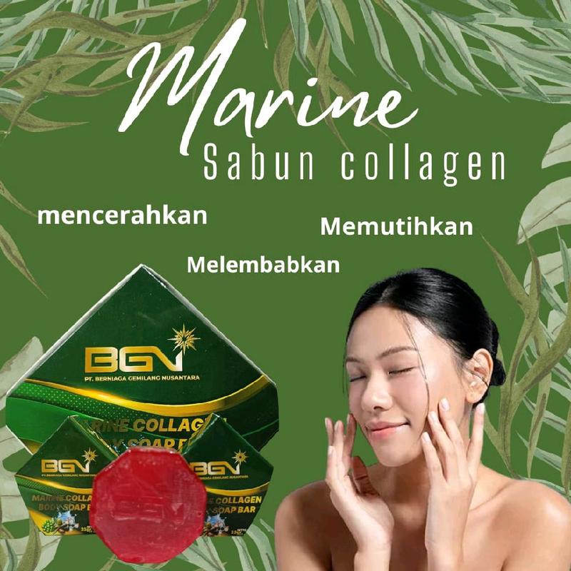 Marine sabun collagen untuk memutihkan mencerahkan dan melembabkan ...