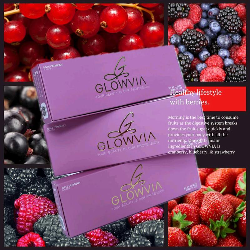 GLOWVIA APPLE CRANBERRY Flavour 3Box CANDY - TikTok Shop Malaysia