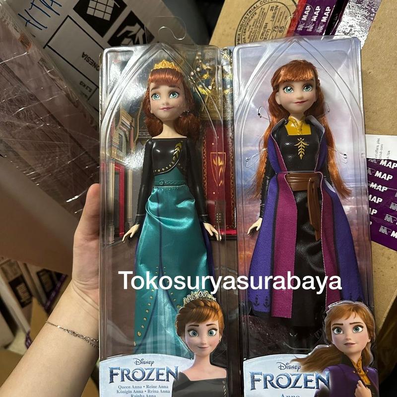 FROZEN QUEEN ANNA BONEKA BONEKA BARBIE ANNA FROZEN QUEEN ELS - Shop | Tokopedia