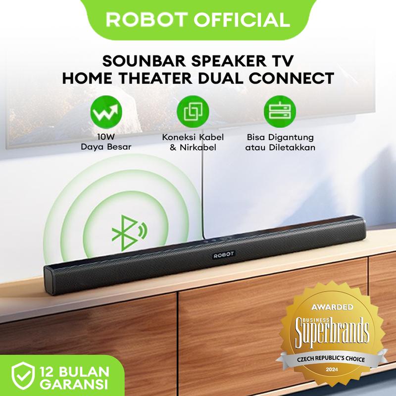 ROBOT Soundbar Speaker TV RB590 Wireless 5.3 Home Theater Dual - Shop ...