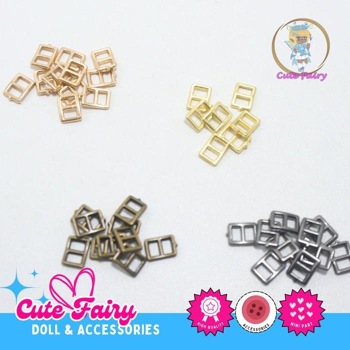 Gesper buckle mini 3 mm Aksesoris jahit sepatu sabuk tas baj - Shop ...