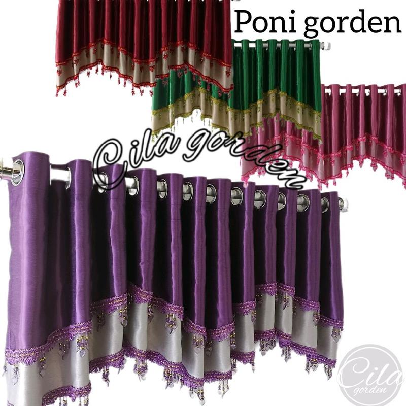 Poni Gorden Smokring Bahan Blackout Arizona Lebar 100cm & 150cm Poni ...