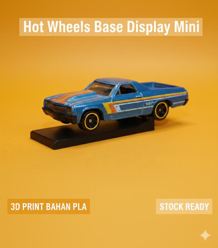 Hot Wheels Base Display Mini – Dudukan Mobil Diecast 1:64 / Stand ...