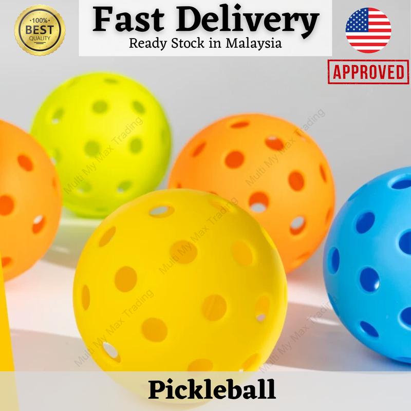 26/40 Hole Multicolour Pickleballs / Indoor Outdoor Courts Competition ...