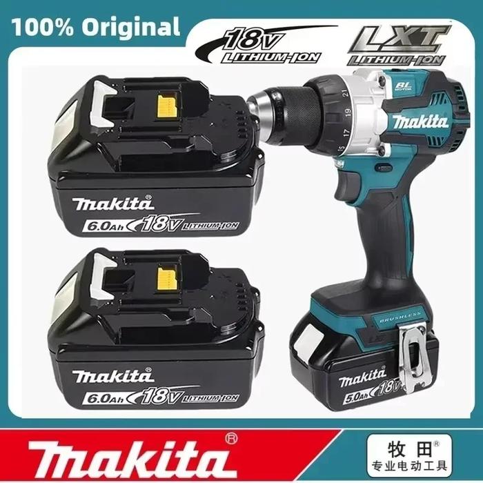 Jual Makita-100% Original Rechargeable Power Tool Battery 5.0Ah 18V ...