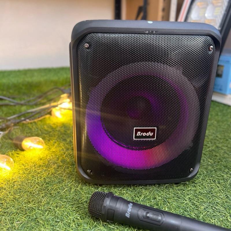 New Karaoke box Brodu 1739 Bluetooth speaker 8inches - TikTok Shop ...