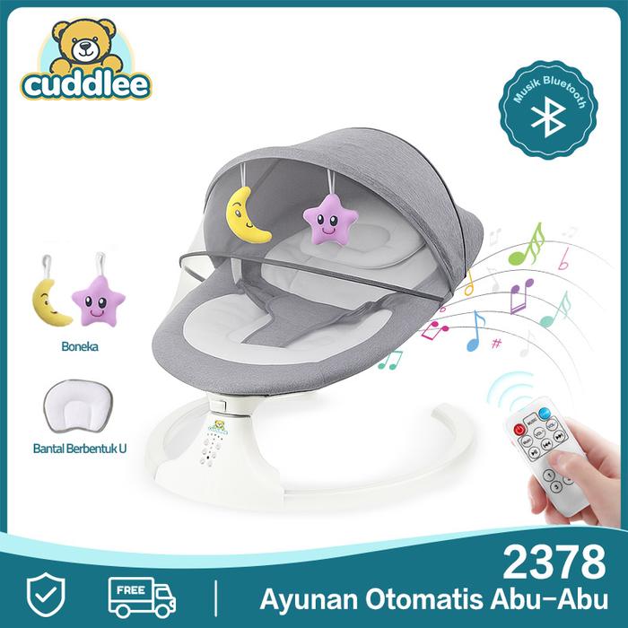 Promo Cuddlee Ayunan Bayi Otomatis Elektrik 2378 - Bouncer Bayi Kursi ...