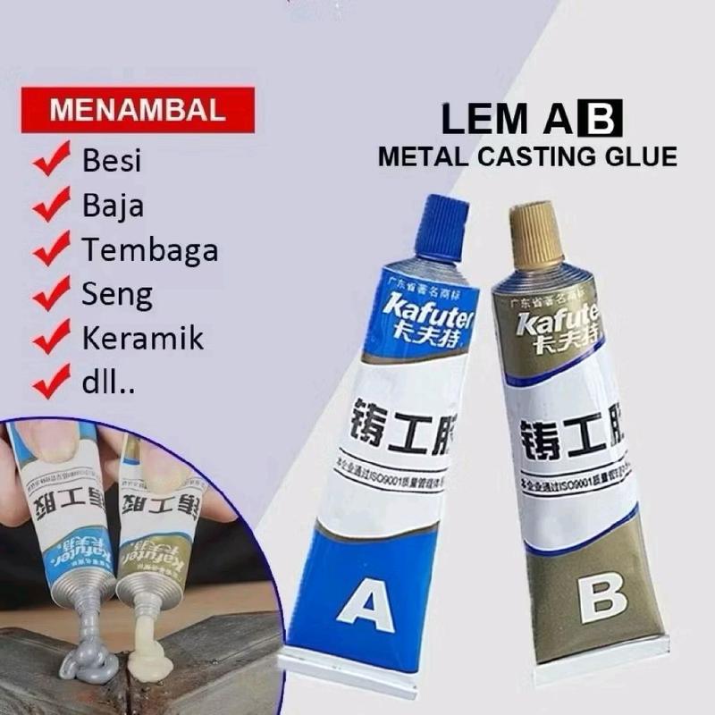 Lem Besi Metal Lem AB Lem Anti Bocor Lem Tahan Panas dan Dingin - Shop ...