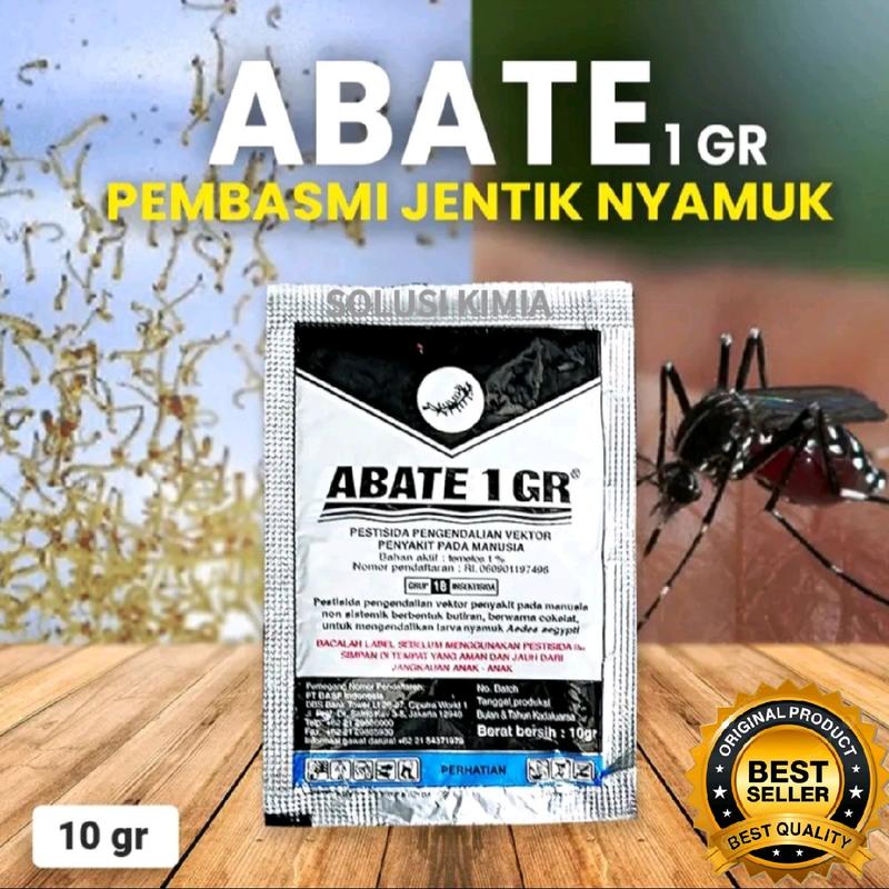 Abate 1 GR SACHET ORIGINAL 10 Gram - Obat Pembasmi Jentik Nyamuk - Shop ...