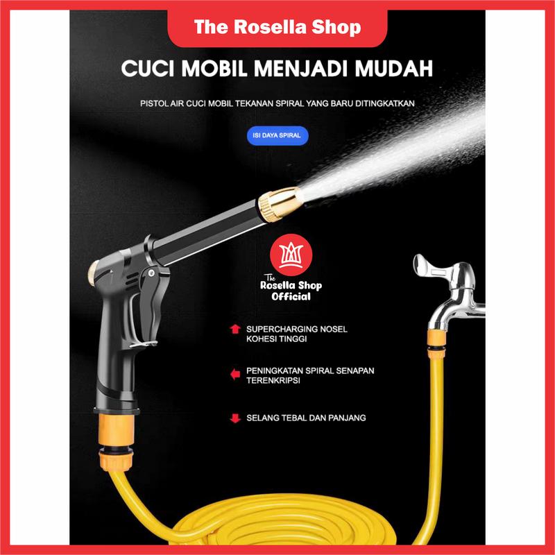 [Rosella] Kepala Semprotan Air Nozzle Spray Hose Water Cuci Mobil ...