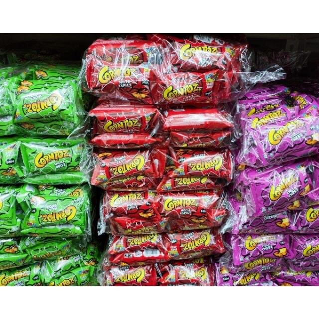 Mini Corntoz Snack BBQ/SPICY/CHILLI CHEESE 30PCS - TikTok Shop Malaysia