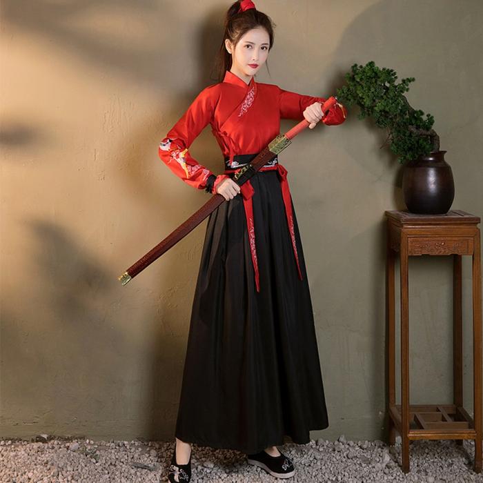 Jual Hanfu Women Clothing Ethnic Style Hanfu Men Clothes Chinese Dress ...