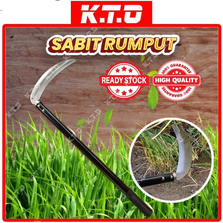 21cm x 40cm Grass Steel Handle Sickle With PVC Handle / Sabi - TikTok ...