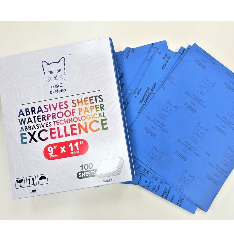 E-Neko sandpaper waterproof p80-p2000 - TikTok Shop Malaysia