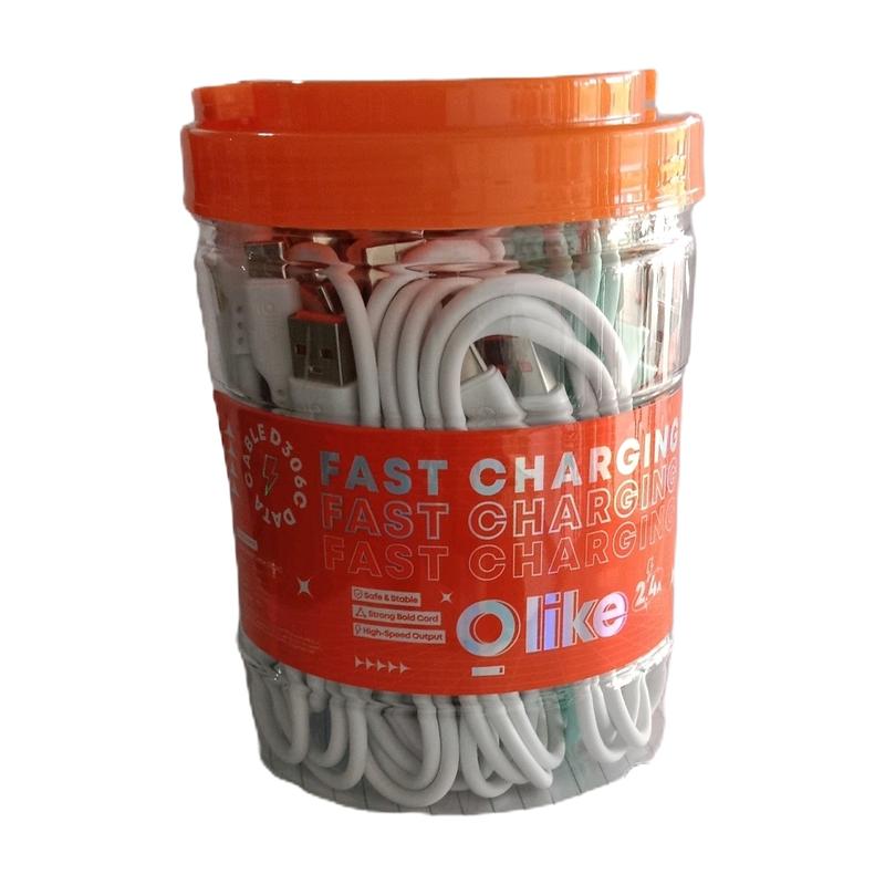 kabel data tipe c olike tipe d306c - Shop | Tokopedia