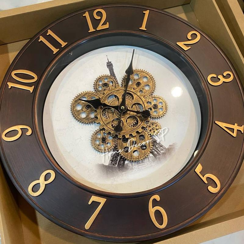 Jam Dinding Besar 49cm | Gear Tengah Bergerak - TikTok Shop Malaysia