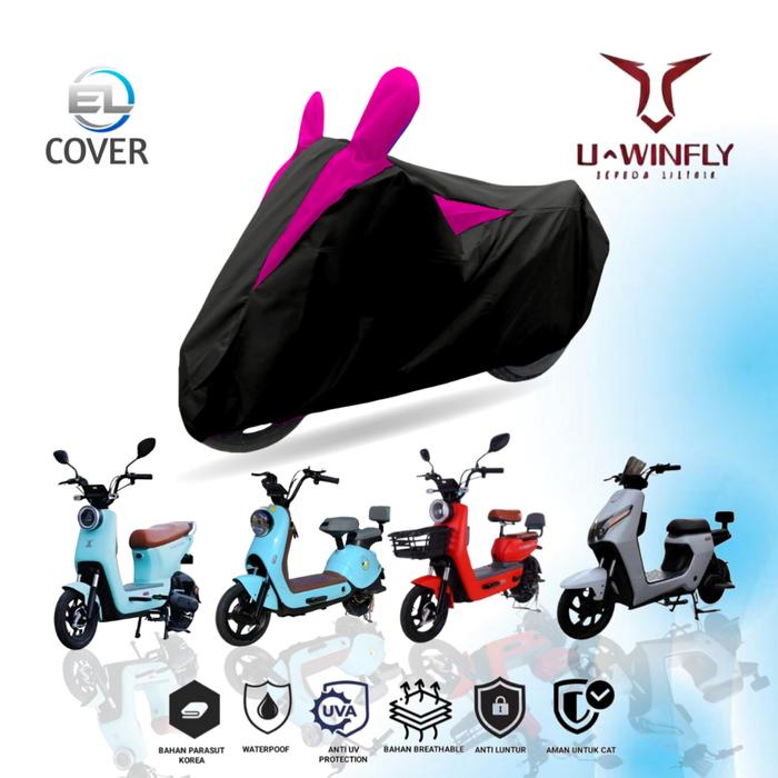 Jual Cover Body Sepeda Listrik Uwinfly Sarung Sepeda Listrik Bahan 100% ...
