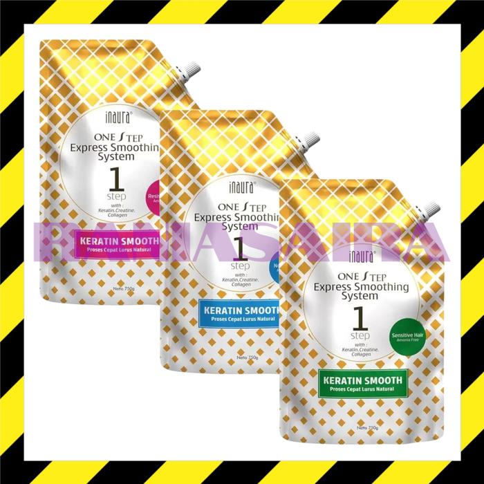 Promo INAURA One Step Express Smoothing Relaxer Cream 750gr Obat ...