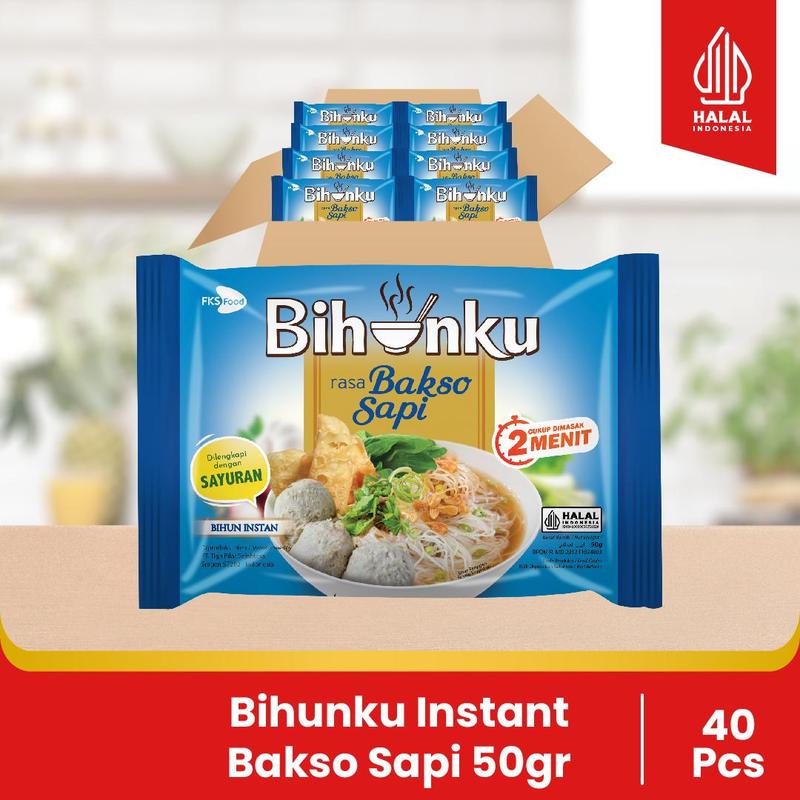 Paket Bundling - Bihunku Instan - Bakso - 50gr - 6pcs - Shop | Tokopedia