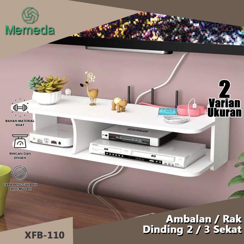 Rak router di dinding ruang tamu TV set-top box kamar tidur rak - Shop ...