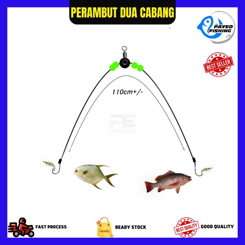 Perambut DUA CABANG Boleh Laras Kiri-Kanan, Two away Leader Active ...