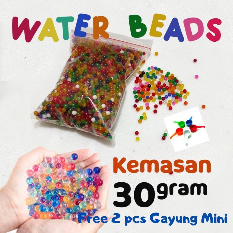 Water beads mainan montessori / mainan anak / hidrogel / Montessori ...