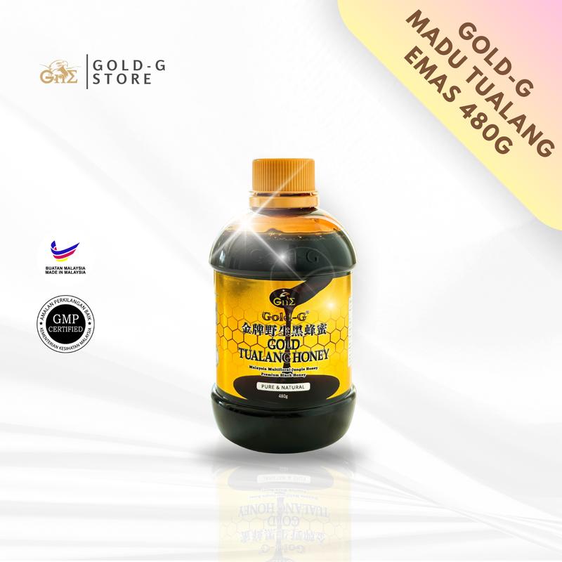 1 BOTTLE (480g) GOLD-G Madu Tualang Cooking Food Honey Syrup - TikTok ...