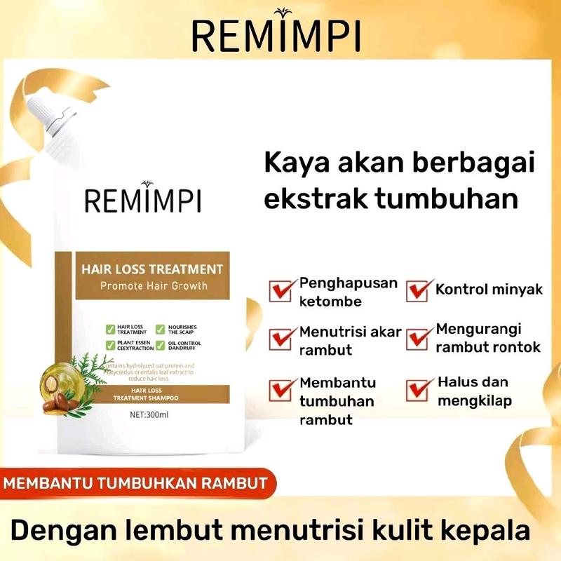 REMIMPI Anti Hair Fall Hair Treatment Shampoo Oil Control Anti-dandruff ...