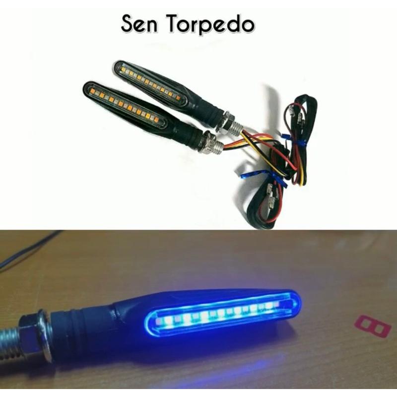 COD Sein Running Lampu Sen Running LED Lidi 2 Mode Universal Semua ...