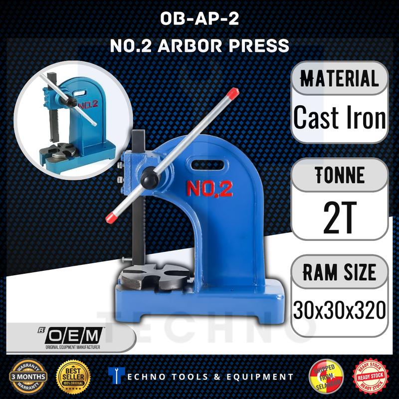 Arbor Press NO.0/1/2 Punch Press Machine for Staking & Riveting ...